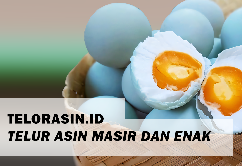 TELOR ASIN – telur asin murah dan berkualitas